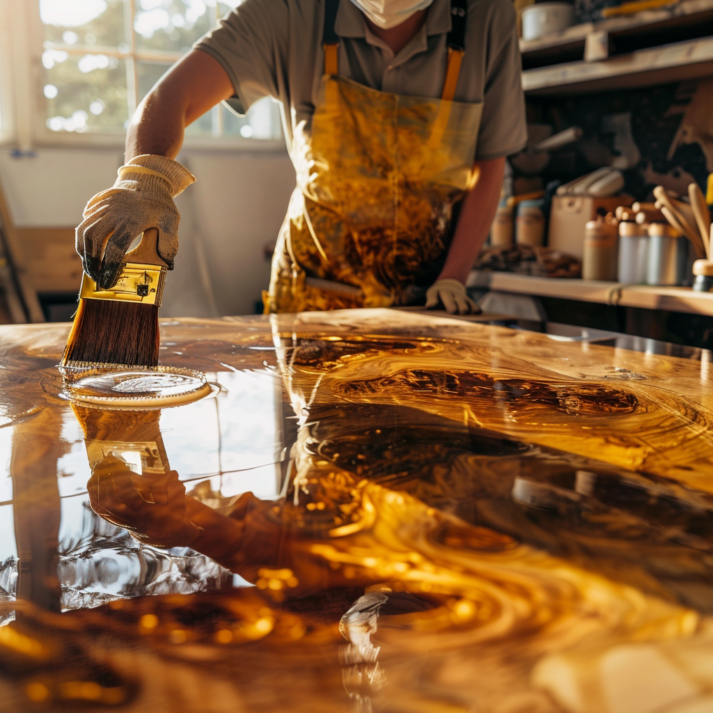 Étanchéité et esthétique : les avantages de la resine epoxy bois